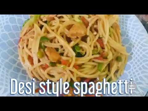 Desi style spaghetti 🥰😋😋😋 - YouTube