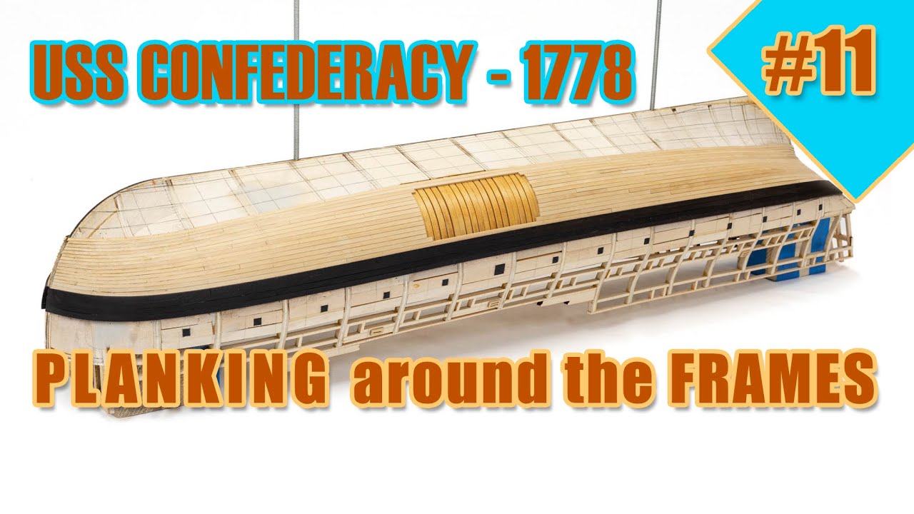 The biggest and most difficult ship model kit - #11 - USS CONFEDERACY ...