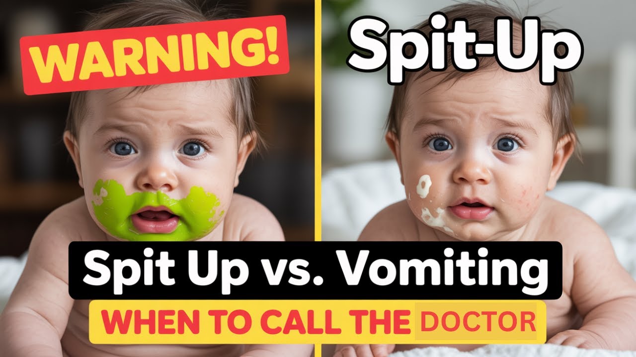 Baby Spit Up: When to Worry (Crucial Warning Signs) - YouTube