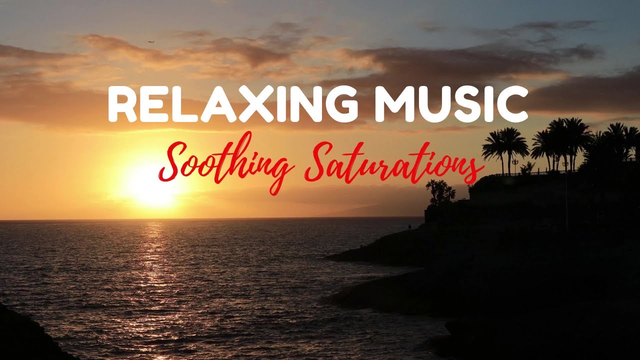 Soft Relaxing Music Dreamy Ocean Sunset - YouTube