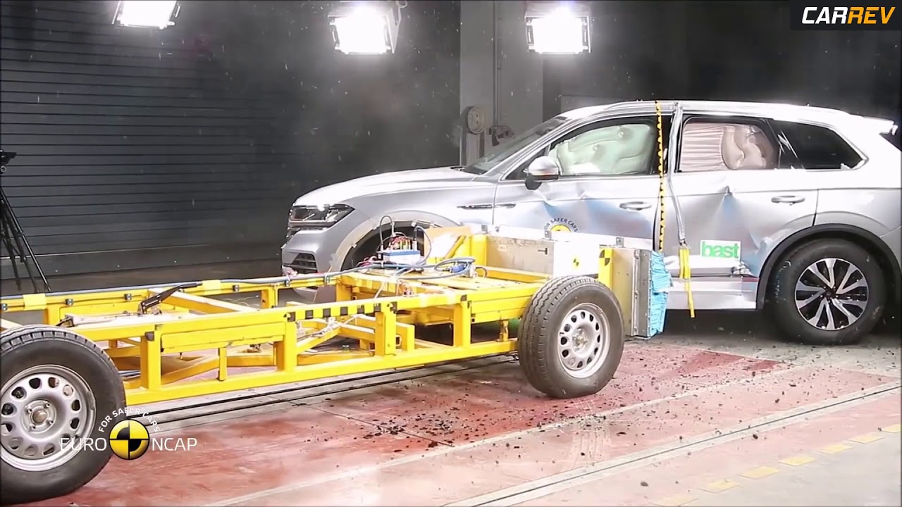 2019 Volkswagen Touareg Crashed by Euro NCAP, Gets Five Star Rating ...