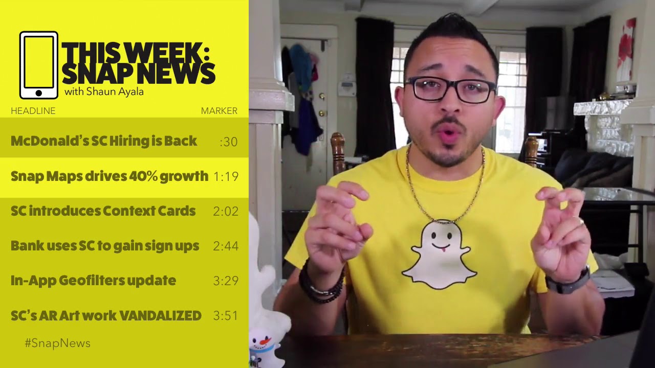 Snapchat - This Week: Snap News Episode #2 - YouTube