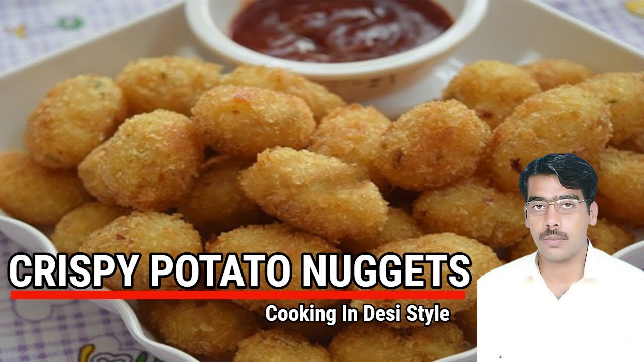 Potato Nuggets Recipe | Crispy Potato Nuggets | Potato Snacks Recipe ...