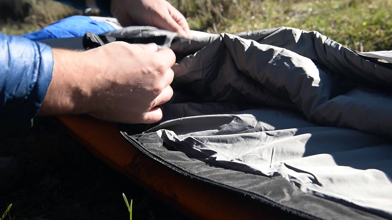 Warmth to Weight ratio: the Arctic -15 Sleeping Bag shines - YouTube