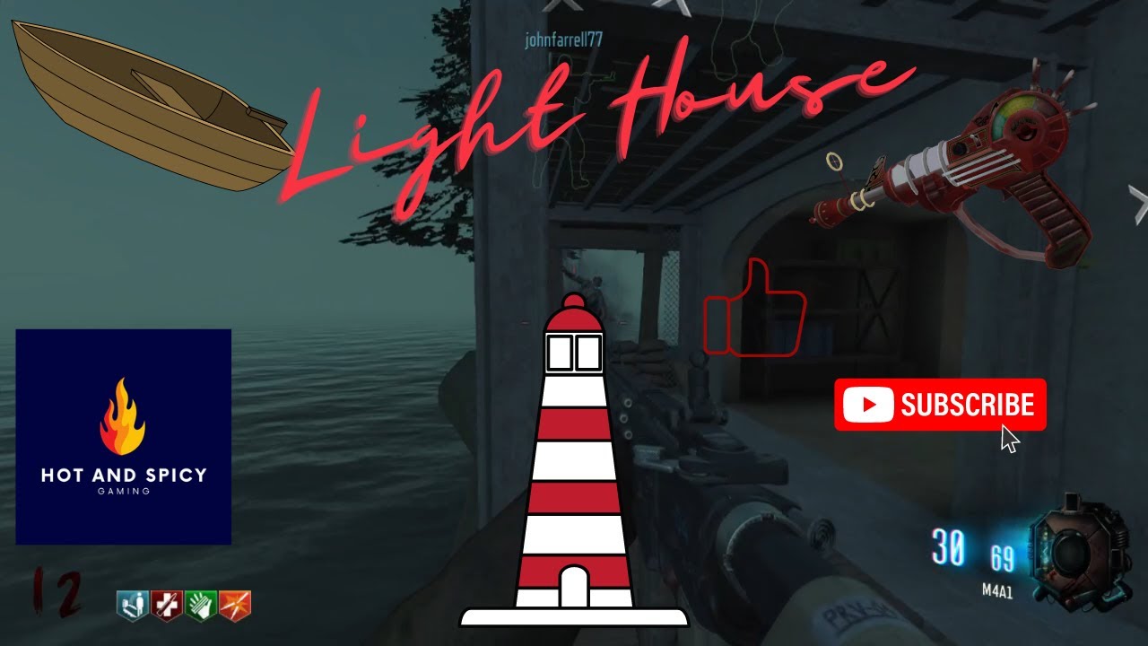 Light House Map! Custom Zombies BO3 - YouTube