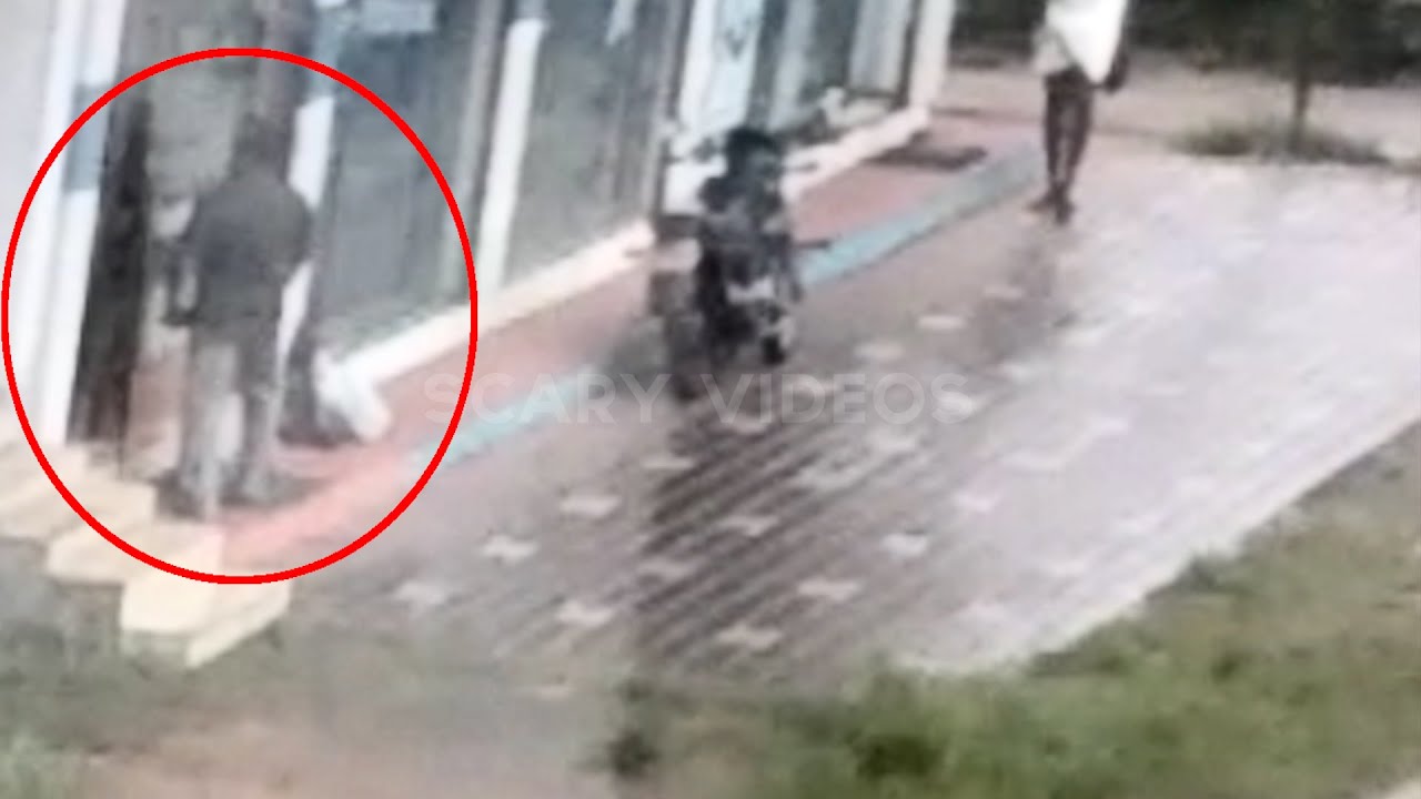 ghost attack caught on camera | scary nightmare video caught on mobile ...