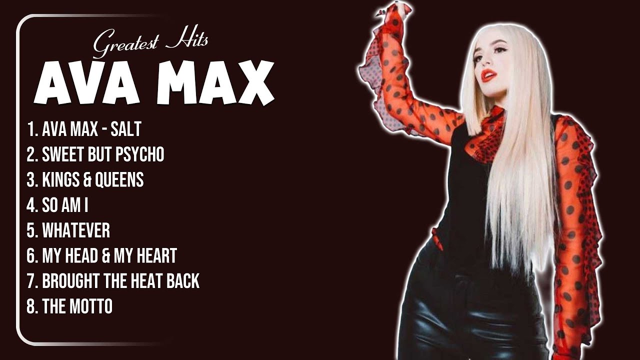 Best Songs Of Ava Max - Ava Max Greatest Hits Full Album 2025 - Ava Max ...