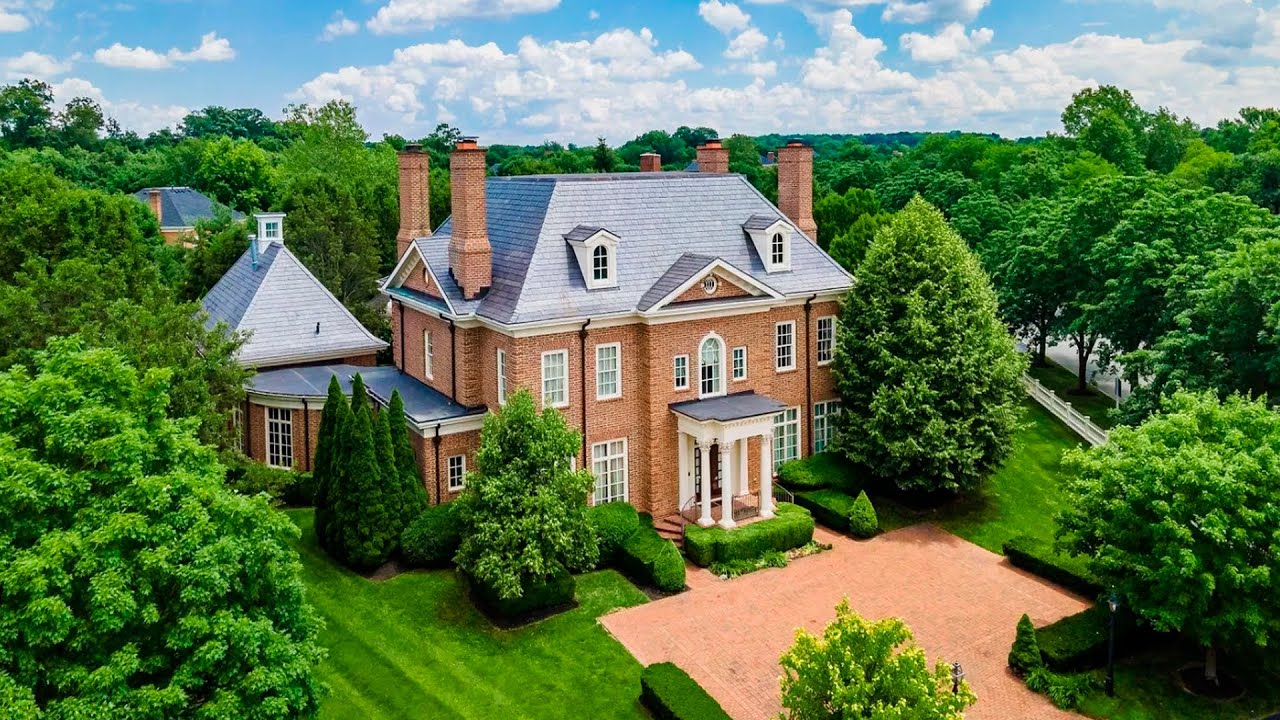 Luxury mansion tour in Ohio for $2,495,000. Real estate in the USA ...