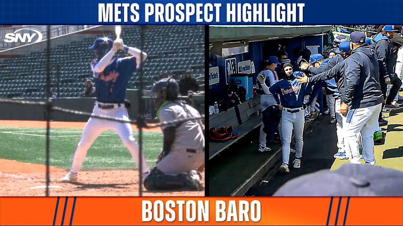 Mets Prospect Highlights | Boston Baro | 04/09/25 - YouTube