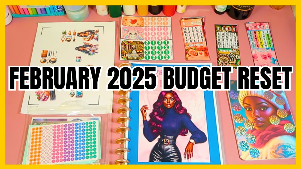 FEBRUARY 2025 RESET 🌸 Saving Challenge Freebies 🌸 Monthly Setup 🌸 Bingo ...