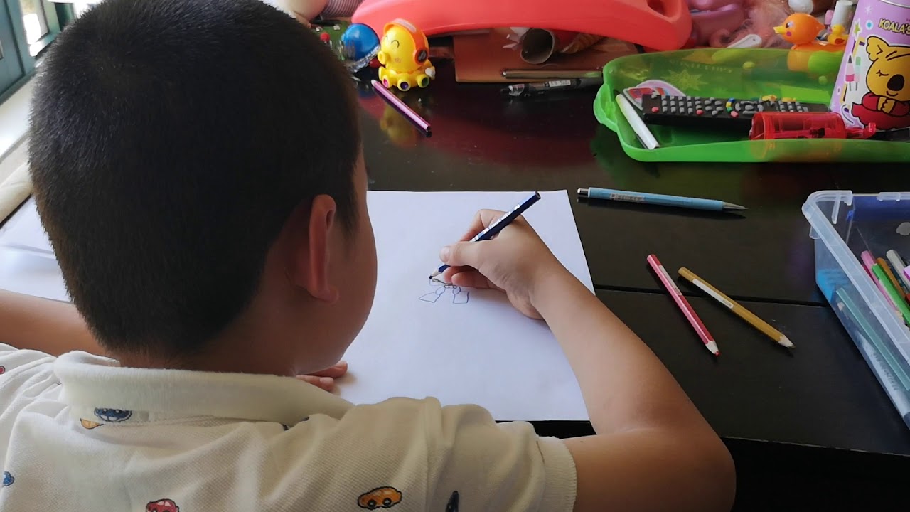 Drawing Rob in Robot - YouTube