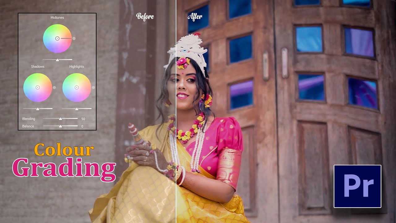 Adobe Premiere Pro Colour Grading Tutorial 2024 || Easy Way - YouTube
