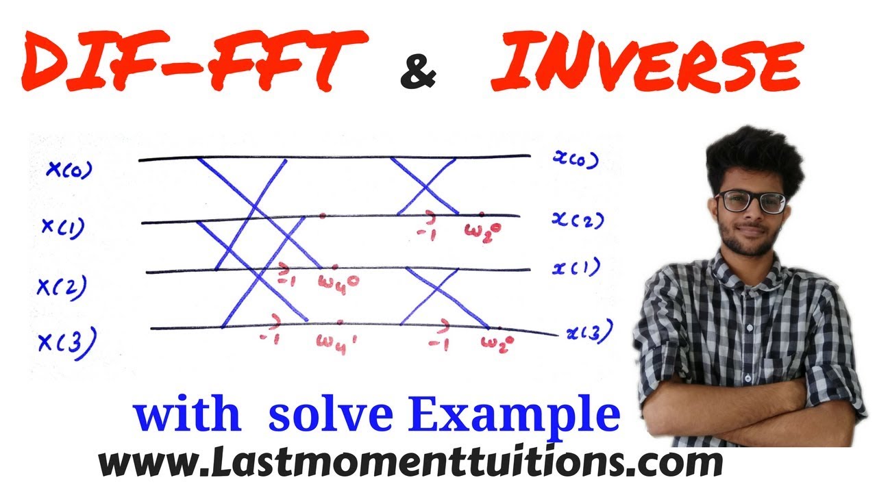 DIF-FFT and Inverse DIF- FFT in Hindi | Dsp series - YouTube