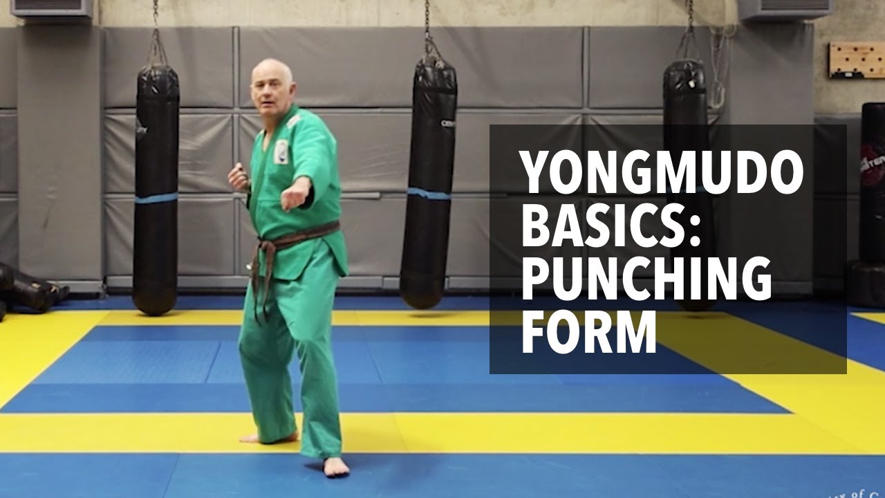 Yongmudo Basics: Punching Form - YouTube