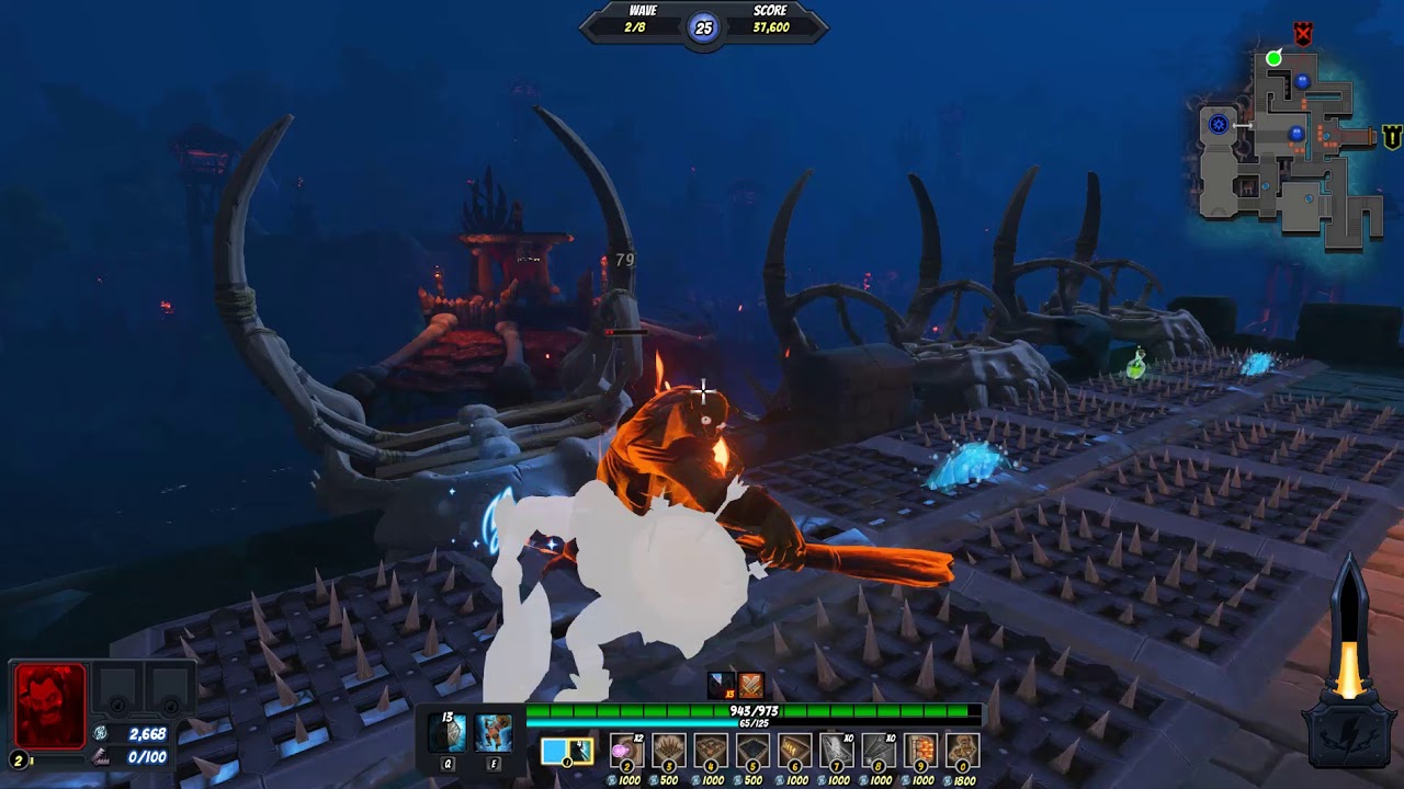 Orcs must die unchained Eventide Ramparts map - YouTube