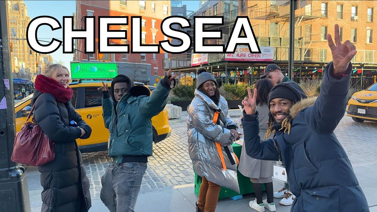 NEW YORK CITY Walking Tour [4K] - CHELSEA - YouTube
