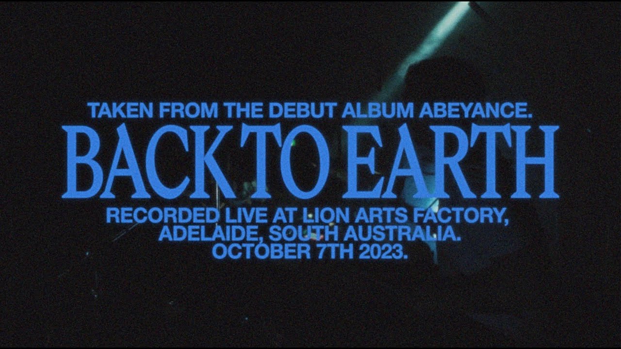 alt. - BACK TO EARTH (Live) - YouTube
