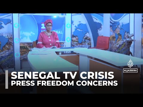 Senegal’s economic turmoil forces TV stations off air, raising press freedom concerns