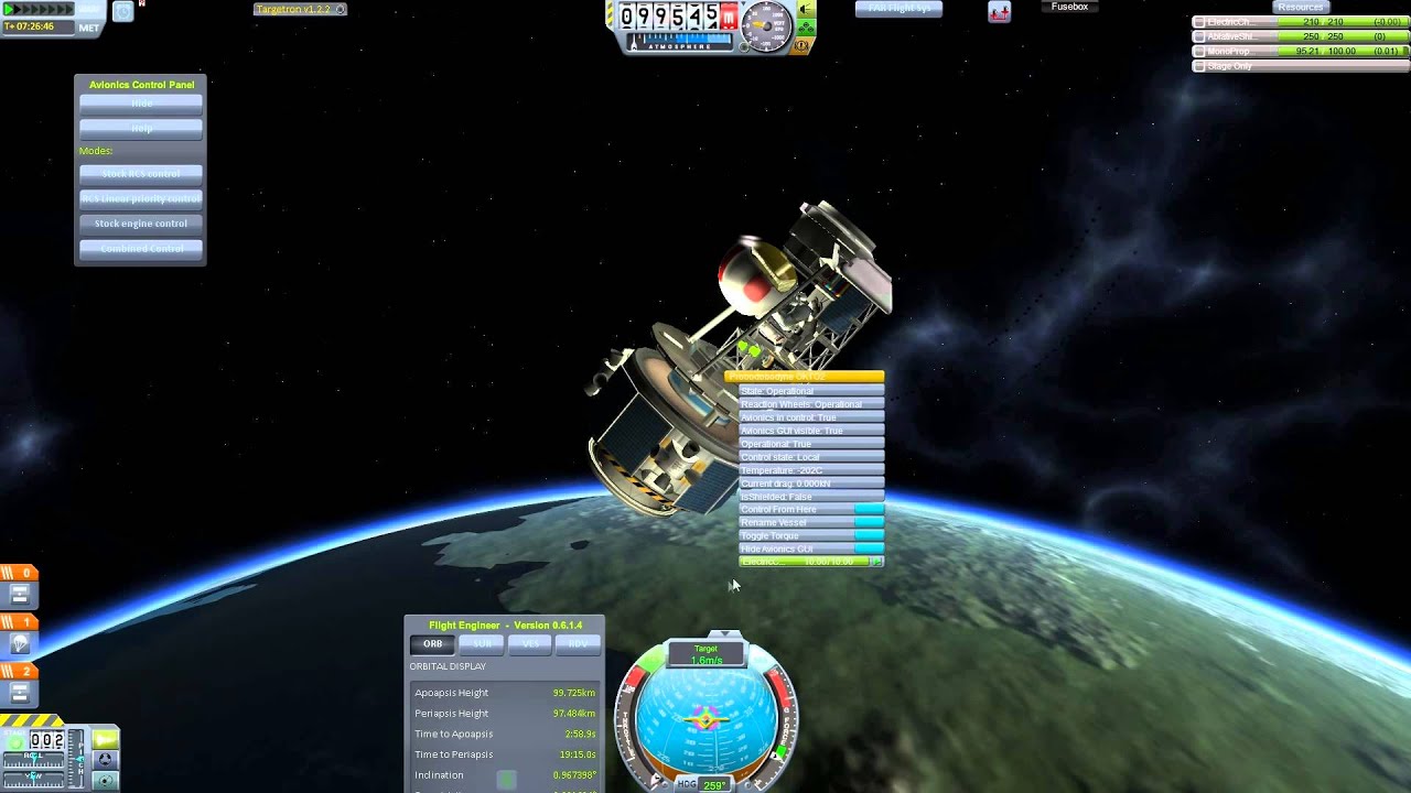 Let's Fly KSP: Open Cockpit, part 9, Watch That First Step - YouTube