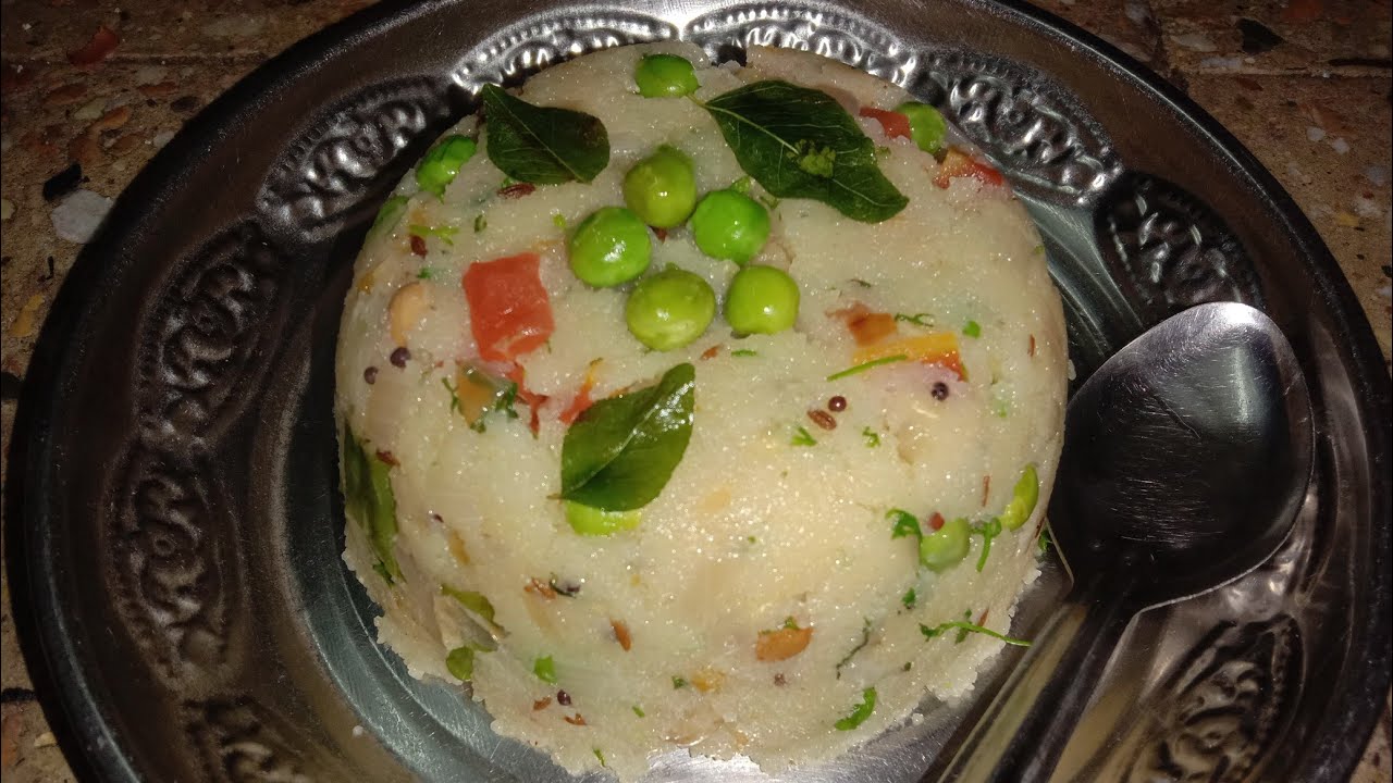 special south Indian upma recipe - YouTube