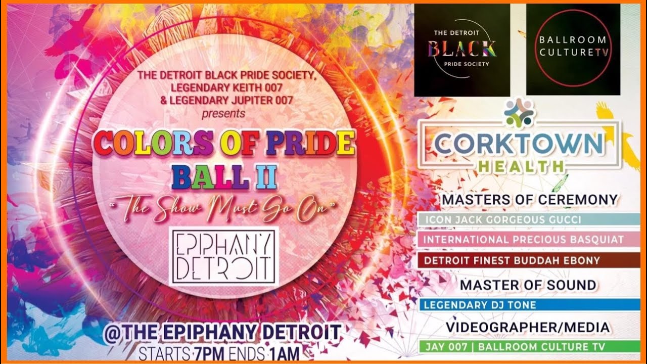 Live @ The Colors Of Pride Ball 2 in Detroit, MI - YouTube