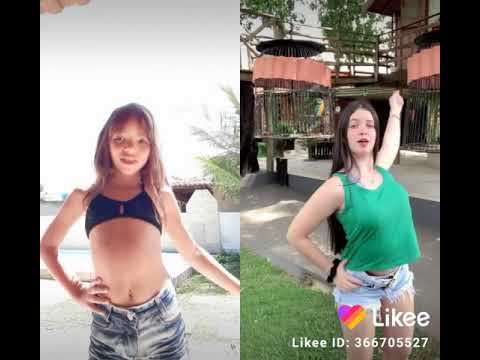 Eu dançando uma dancinha no like