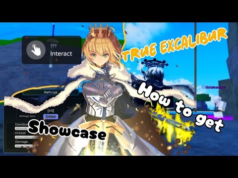 second piece - true Excalibur showcase & how to get | #secondpiece # ...
