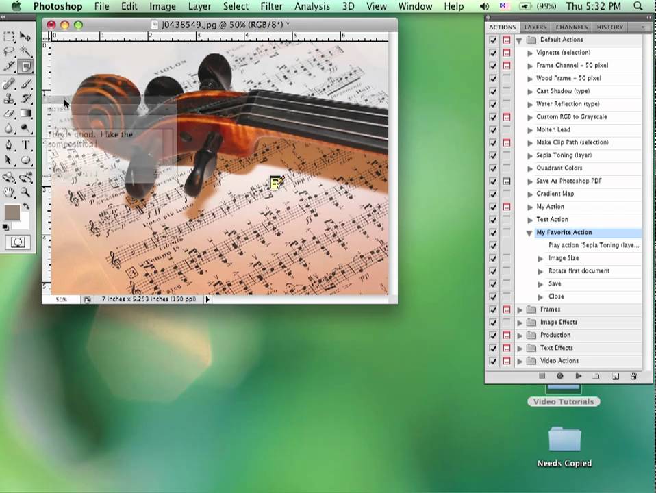 Using Photoshop Notes - YouTube