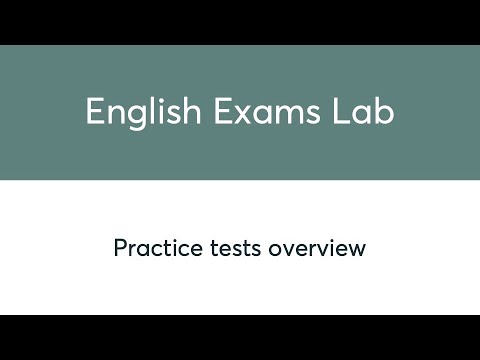 NEW practice tests overview - English Exams Lab - YouTube