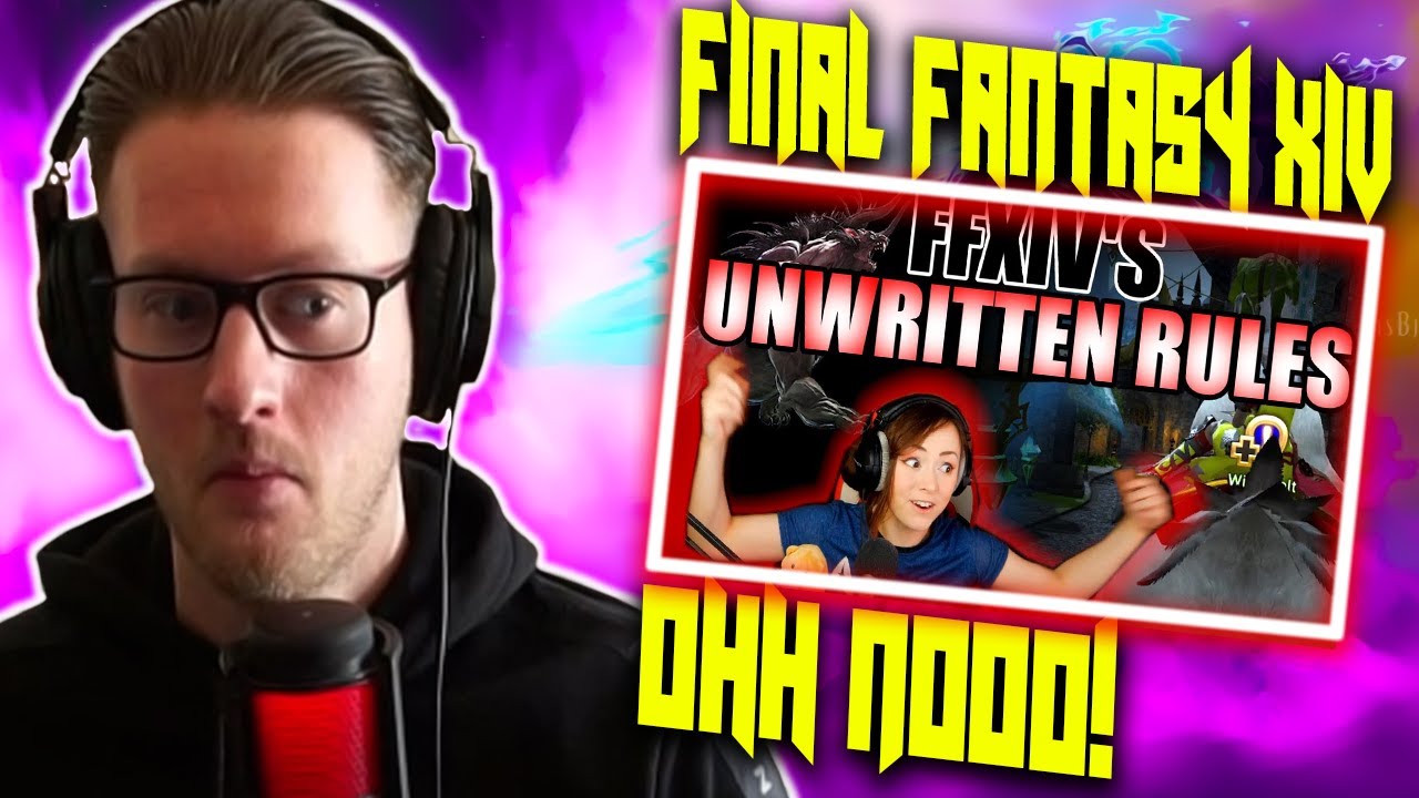 Albsterz Reaction To UNWRITTEN RULES OF FFXIV - By ZeplaHQ - YouTube