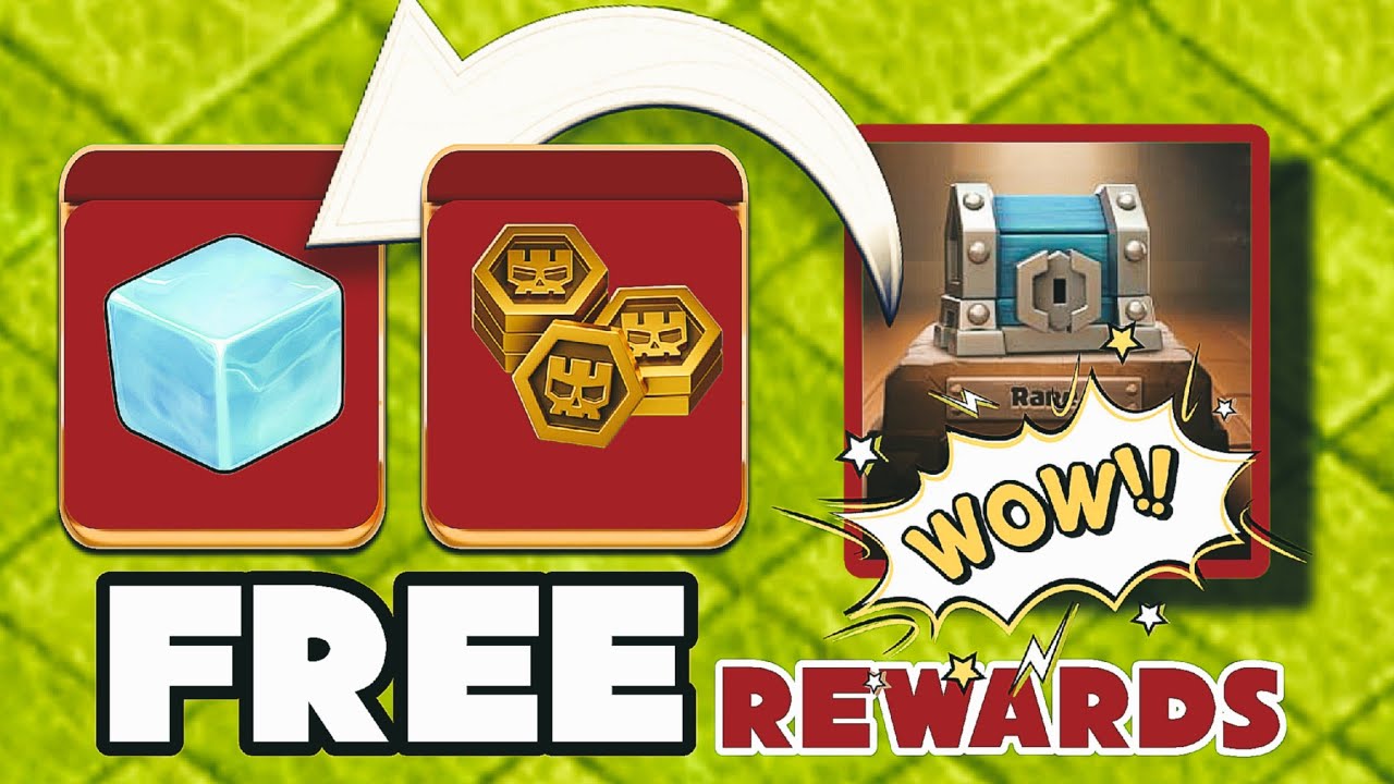 Free Rewards 300 Cubes And 100 Super Medals #clashofclans #coc - YouTube
