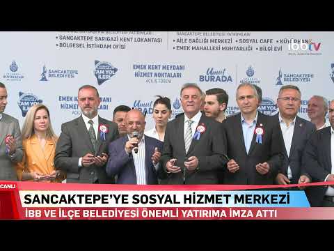 SANCAKTEPE KENT LOKANTASI VE EMEK KENT MEYDANI HİZMET NOKTALARI AÇILIŞI