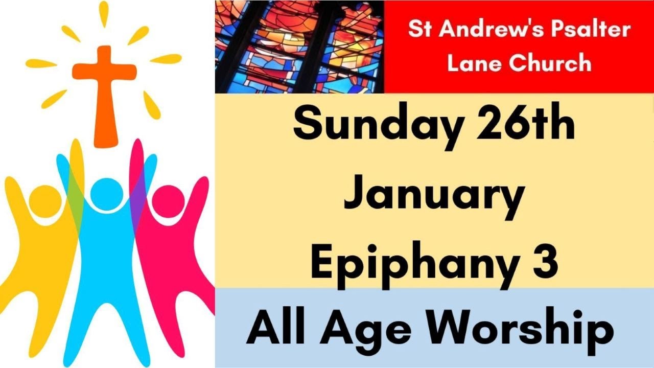 St Andrew's Psalter Lane Church Service of All Age Communion for Sunday ...
