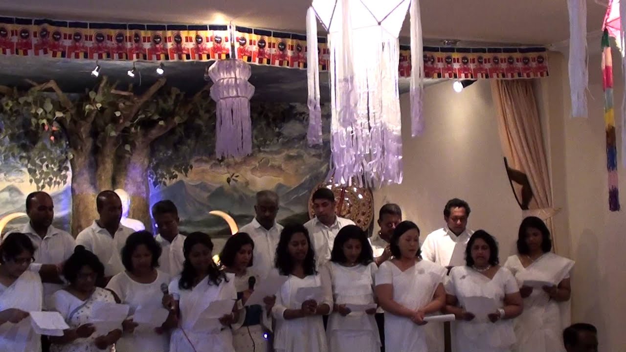 Thames Vihara Vesak Bhakthi Gee, May 2014 (2 of 3) - YouTube