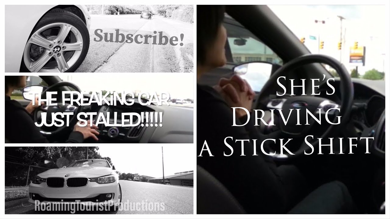 Girl Driving a Stick Shift to Washington DC - YouTube