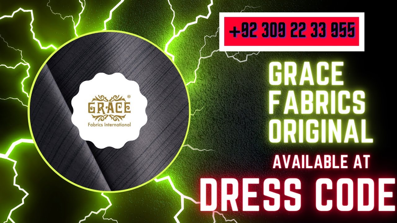 Stay Ahead Of The Trend With The Latest From grace fabrics @dresscode ...