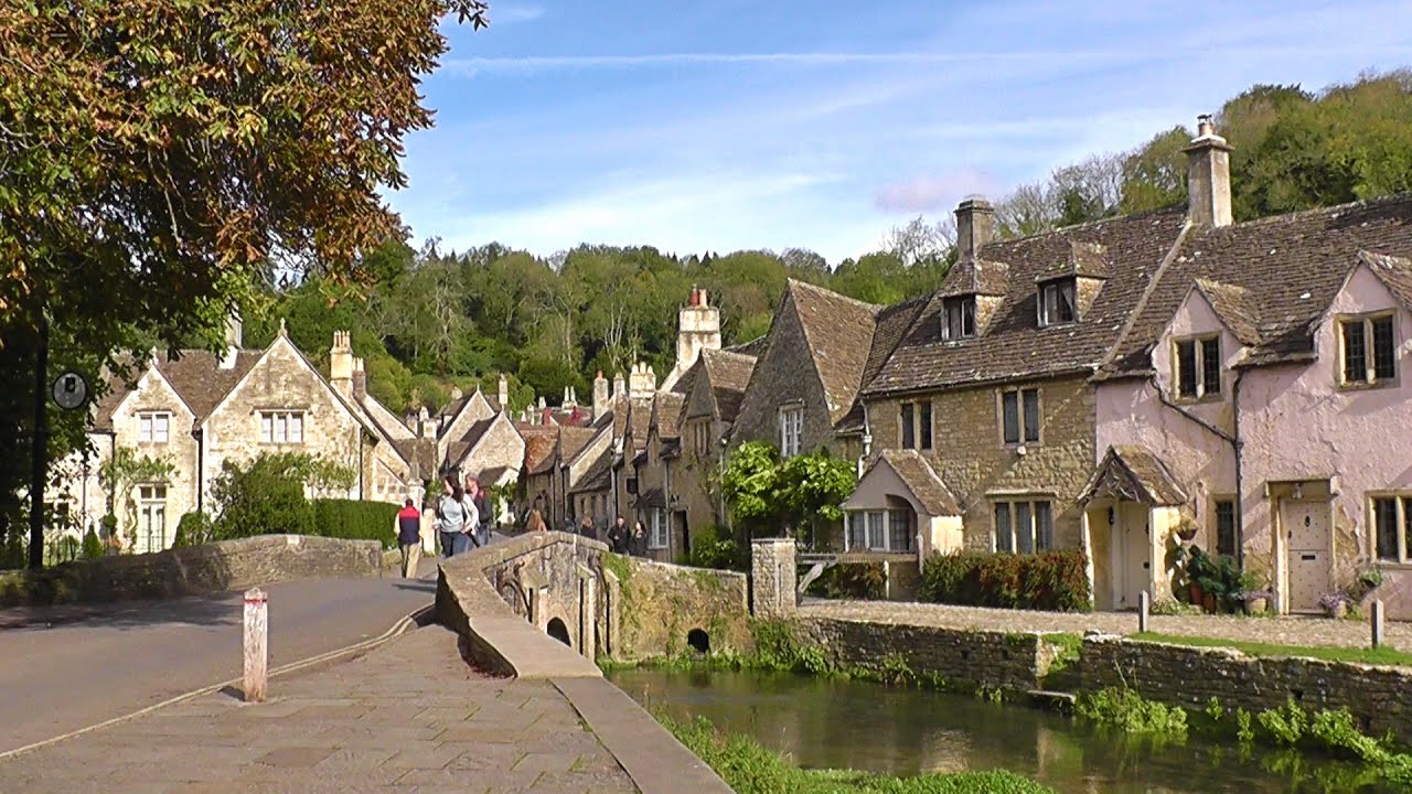 UNITED KINGDOM Lacock & Castle Combe (8 Oct 2017) - YouTube