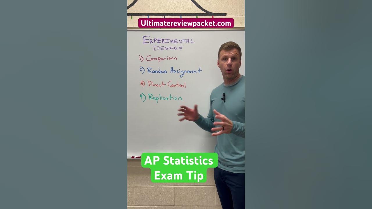 AP Statistics Exam Tip - features of a good experiment #apstats #apstatistics #apexams # ...