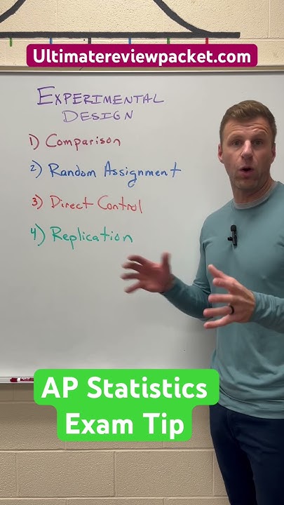 AP Statistics Exam Tip - features of a good experiment #apstats # ...