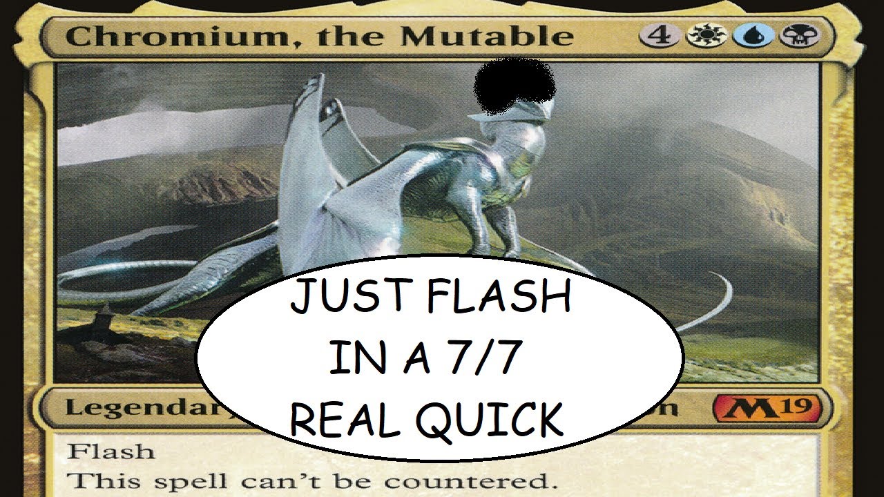 MTG Arena - Chromium, the Mutable | Historic Brawl - YouTube