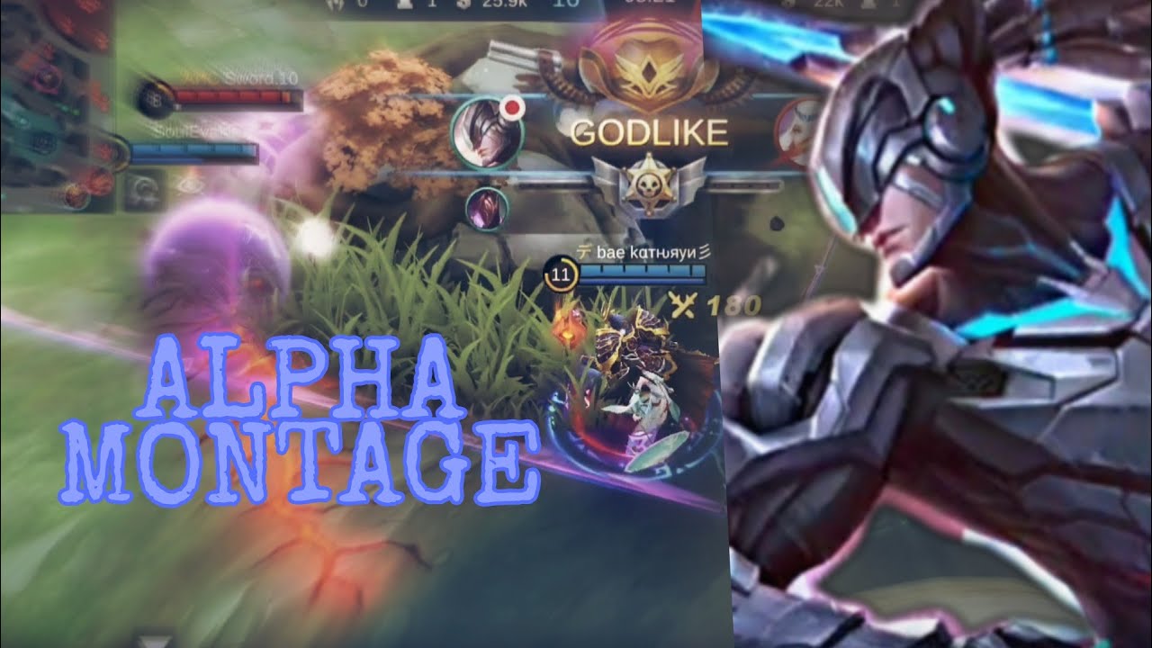 REVAMPED ALPHA MONTAGE | RANK HIGHLIGHTS | MOBILE LEGENDS BANG BANG ...