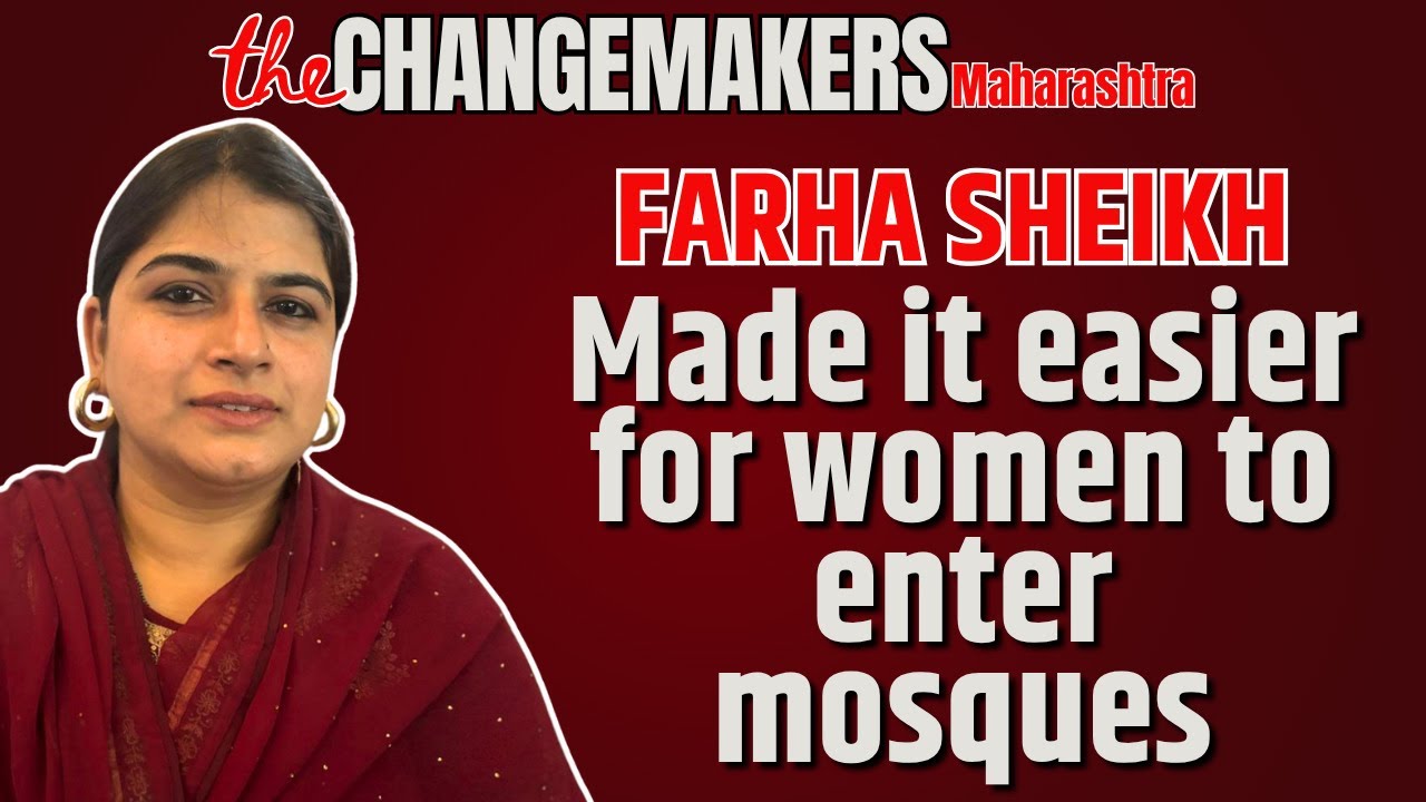 Farha Sheikh made it easier for women to enter mosques - YouTube