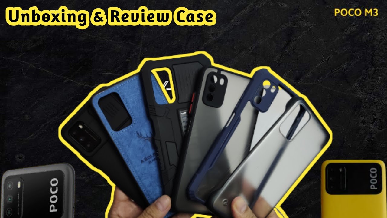 Unboxing & Review Case POCO M3 - YouTube