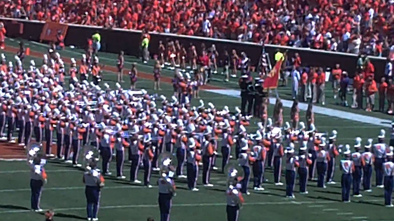Clemson Marching Band - YouTube