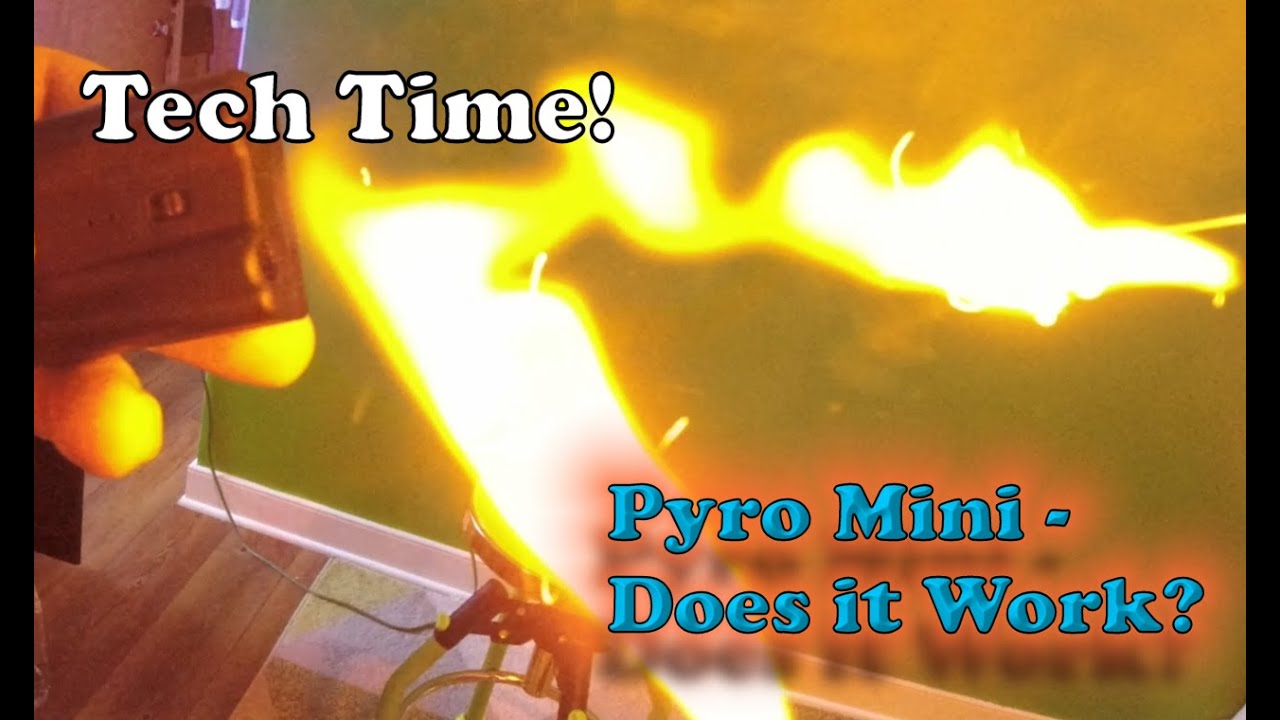 Tech Time - The Pyro Mini - You too can shoot fireballs! - YouTube