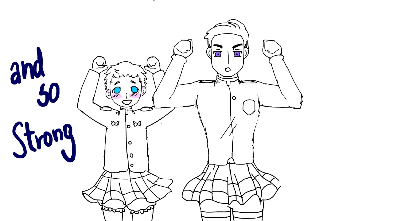 Aziraphale and Gabriel dance - YouTube