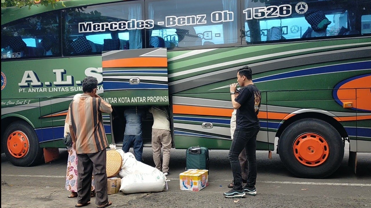 PENGALAMAN PERTAMA NAIK BUS ALS...‼️SELAMAT MENIKMATI PERJALANAN ...