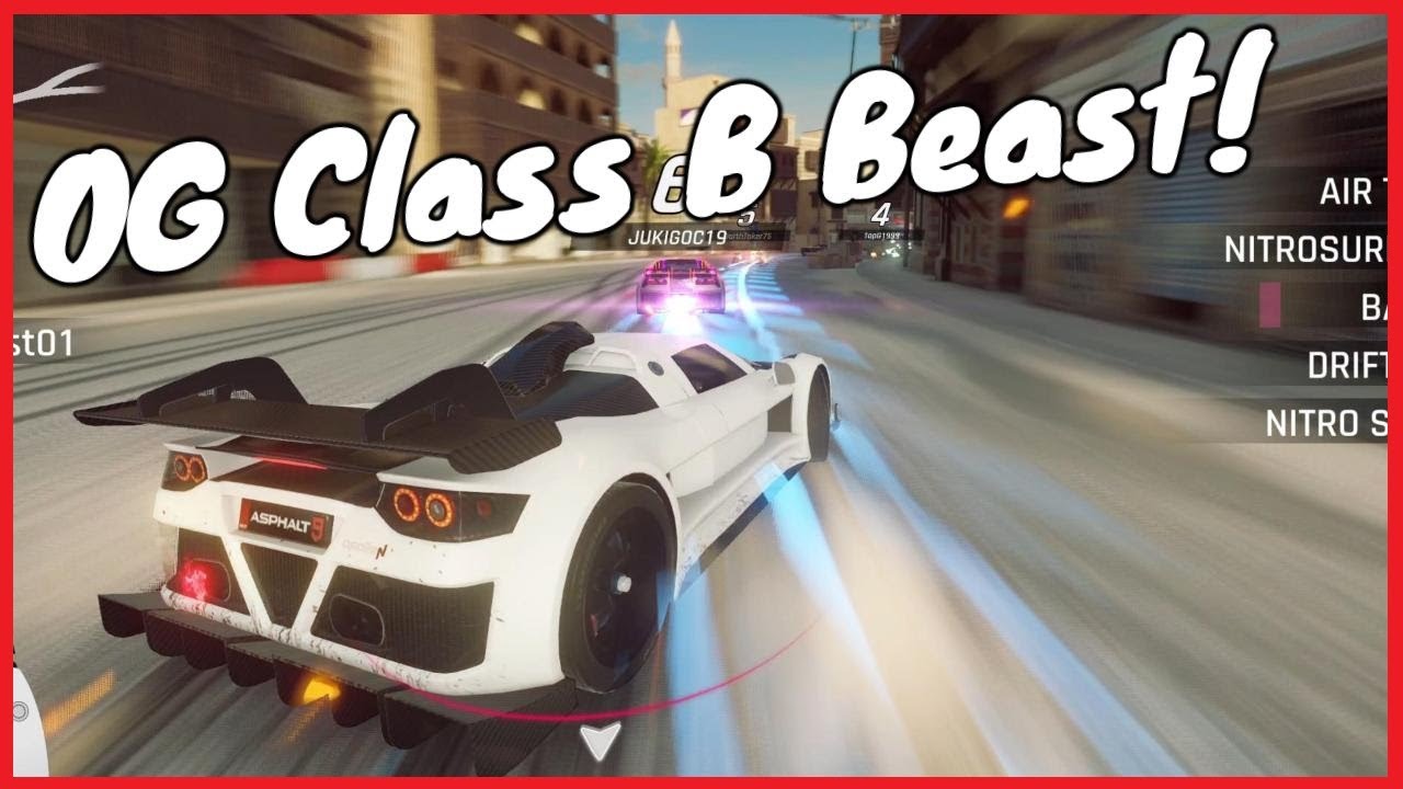 OG Class B Beast! | Asphalt 9 5* Golden Apollo N Multiplayer - YouTube