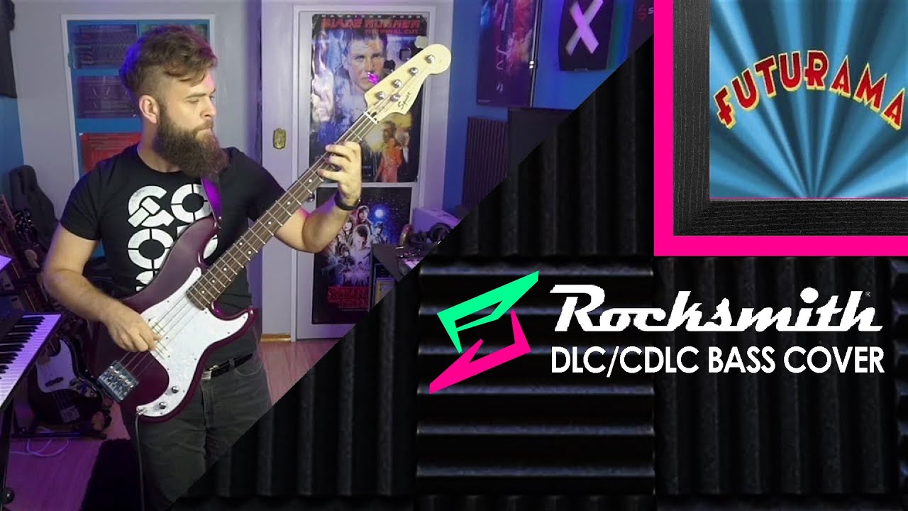 Christopher Tyng－Futurama Theme Song｜Rocksmith Bass Tabs [E Std] - YouTube