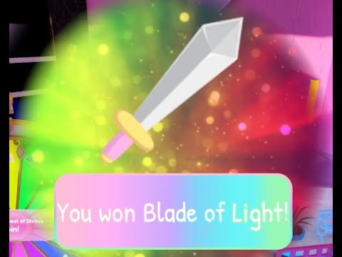 winning blade of light in royale high - YouTube